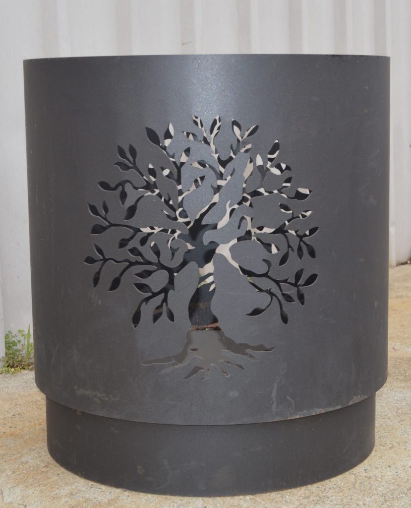 Tree of Life Fire drum - Free shipping - Firewood Marketplace - Sales ...